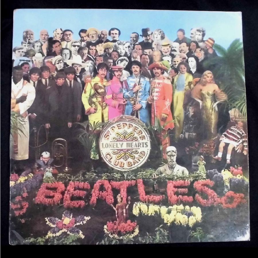 UK-ParlophoneオリジナルMono,””w/Wide-Spine Cover””!! The Beatles / Sgt. Pepper's Lonely Hearts Club ...