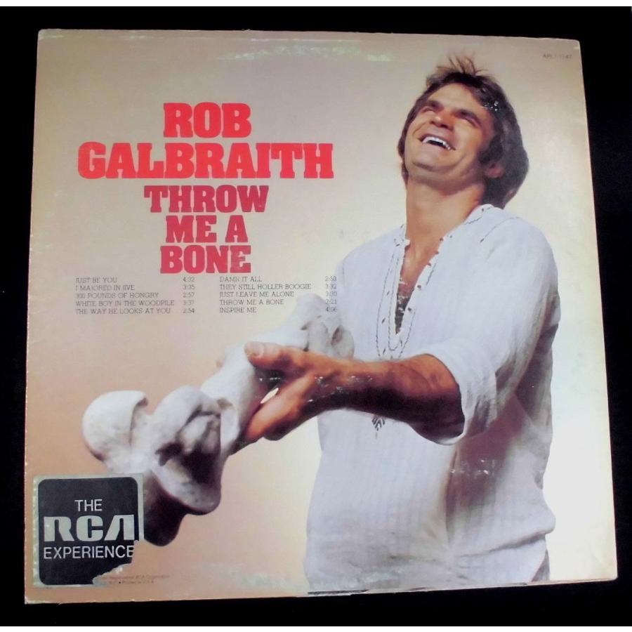 ROB GALBRAITH / THROW ME A BONE (US-ORIGINAL) : ディスクユニオン新宿ロックRS - 通販 ...