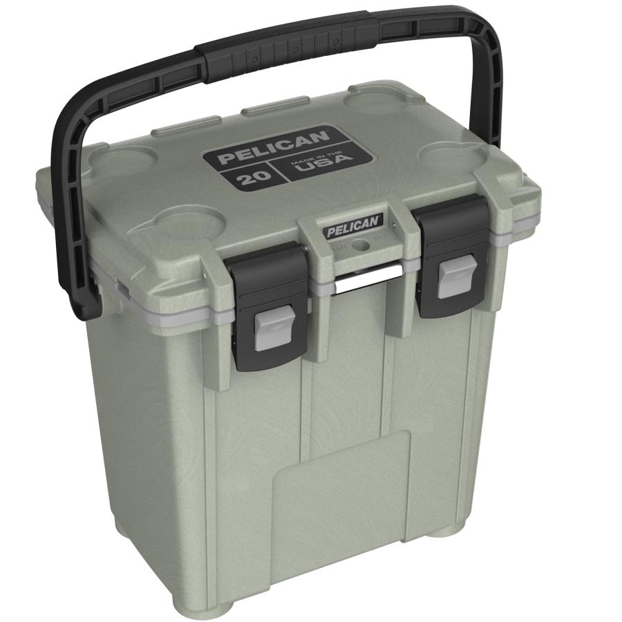 PELICAN (ペリカン) 20QT エリートクーラーボックス セージ / グレー 20QT Elite Cooler 20.35 L[20Q-1-DSGGRY] 保冷 : 20q-1 ...