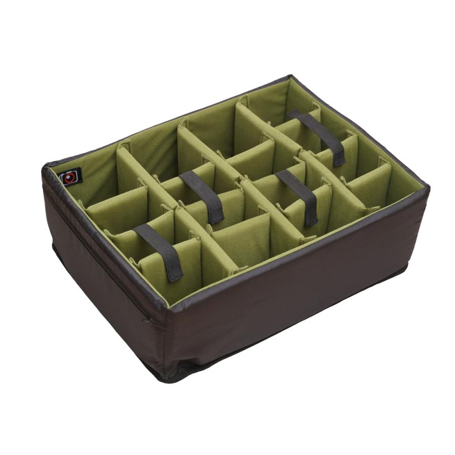 PELICAN ペリカン 1560用 Padded Divider Set パッド入りディバイダーセット カラー:グリーン GREEN [A-MoDeIN1560] : 街のダイビング屋さん ...
