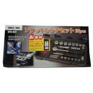 GREATTOOL ソケットレンチセット GTS-027 :a68-1265:DIY FACTORY ONLINE SHOP - 通販 ...