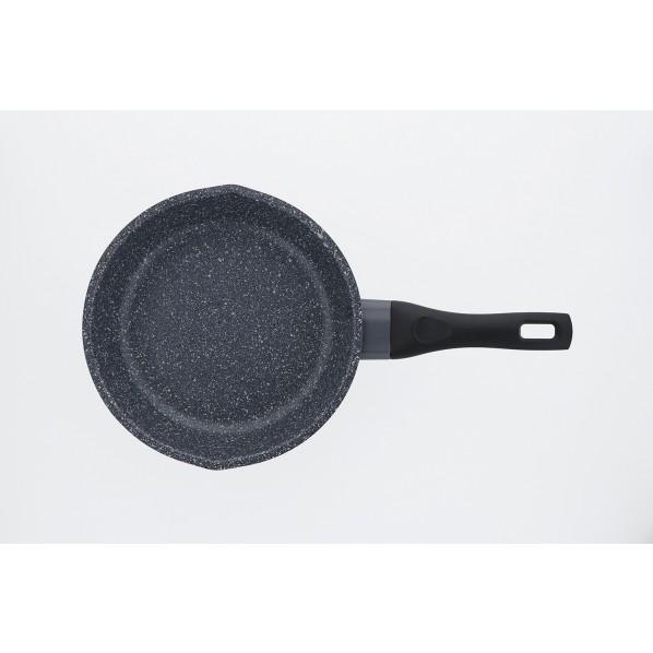 ベストコ メガクオリティ マーブルストーン フライパンIH 20cm ダークグレー ND-3171 フライパン IH メガストーン 注ぎ口 ...