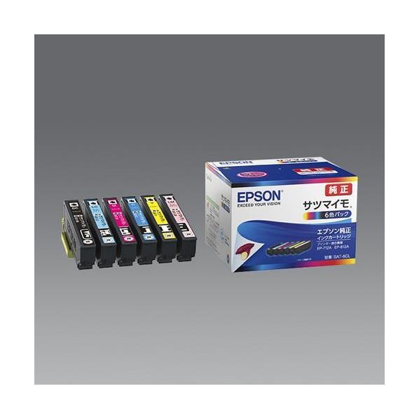 エスコ(esco) [エプソン] インクカートリッジ(6色パック/SAT-6CL) EA759X-140 :E22-174399:DIY FACTORY ONLINE SHOP - 通販 ...