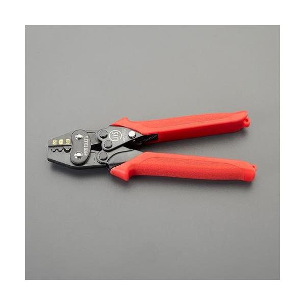 エスコ 圧着ペンチ[裸端子用] 1.25〜5.5mm2 EA538JA 1個 : DIY FACTORY ONLINE SHOP - 通販 ...