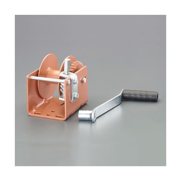 エスコ(esco) 907kg ハンドウィンチ(ウォームギア/脱着式ハンドル) EA989RD-36 : e22-233690 : DIY FACTORY ONLINE SHOP - 通販 ...