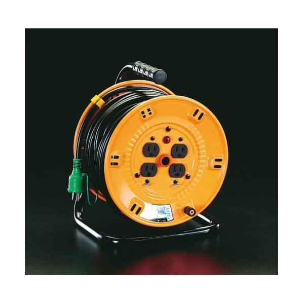 エスコ [アース付]コードリール 100V×50m EA815BH-50 :e22-50825:DIY FACTORY ONLINE SHOP - 通販 - Yahoo!ショッピング