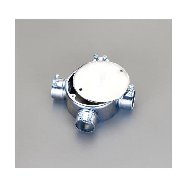 エスコ E31丸型露出ボックス(4方出) EA940CS-36 : DIY FACTORY ONLINE SHOP - 通販 - Yahoo!ショッピング