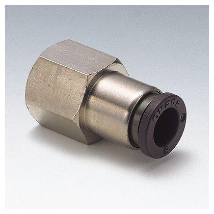 フローバル ワンタッチメスコネクターミリサイズ(OPCF) 適用チューブ外径:8 OPCF 0801 0 :f63-2593:DIY ...