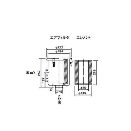 富士電機 エアフィルターVFY形 VFY036A : DIY FACTORY ONLINE SHOP - 通販 - Yahoo!ショッピング