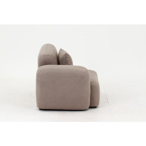 フジボウエキ Chamill 1人掛けソファ（右肘） グレージュ 約幅980×奥行800×高さ725mm 41308 1台 : DIY FACTORY ONLINE SHOP - 通販 ...