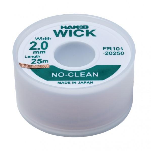 HAKKO はんだ吸取線 ウィック FR-101 ノークリーン 2mm×25m FR101-20250-J : DIY FACTORY ONLINE SHOP - 通販 - Yahoo!ショッピング