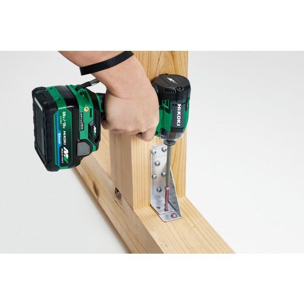 HiKOKI HiKOKI(ハイコーキ) WH36DD(NNR) 36V 充電式 インパクトドライバ 本体のみ【HP_202407】 スコーピオンレッド 1台 : DIY FACTORY ...