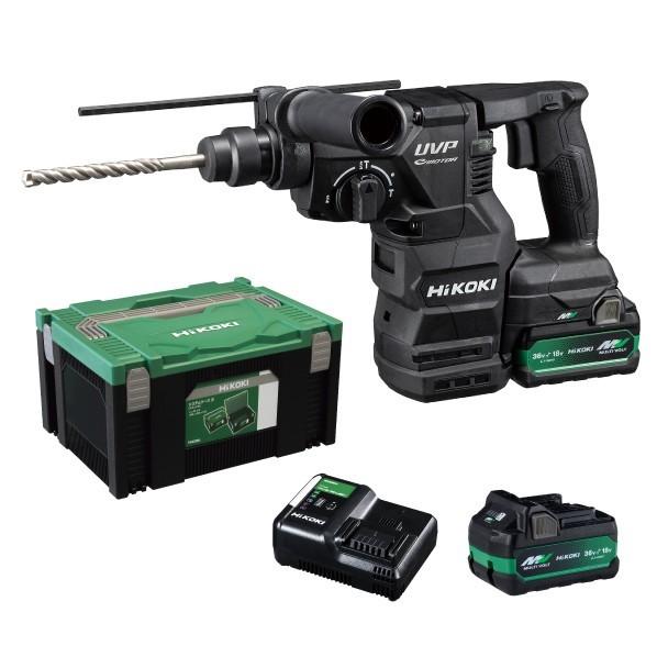 HiKOKI HiKOKI(ハイコーキ) 36V ロータリーハンマードリル フルセット(電池2個) ストロングブラック DH3628DA(2XPBZ) 1台 : DIY FACTORY ...