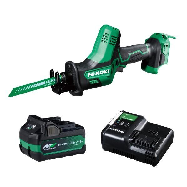 HiKOKI HiKOKI(ハイコーキ) 18V セーバーソー フルセット(電池1個) アグレッシブグリーン CR18DA XPZ 1台 : DIY FACTORY ONLINE SHOP ...