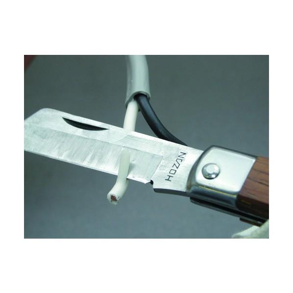 HOZAN ホーザン 電工ナイフ(折りたたみ式) 205mm Z-683 : DIY FACTORY ONLINE SHOP - 通販 - Yahoo!ショッピング