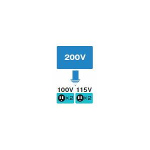ハタヤ ハタヤミニトランスル降圧型単相200V→100・115V3.0KVA LV-03CS 1点 : DIY FACTORY ONLINE SHOP - 通販 - Yahoo!ショッピング