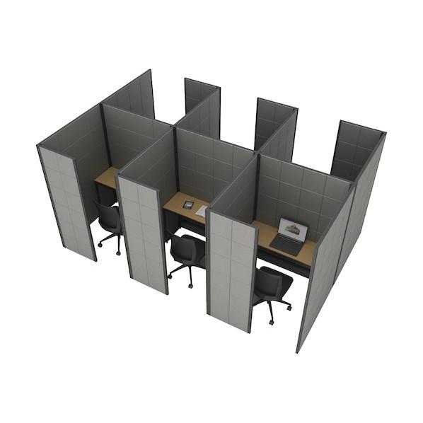 アイリスチトセ 吸音フェルトブース W1200×H1800 SPB-1218F-DG : i15-0895 : DIY FACTORY ONLINE SHOP - 通販 - Yahoo!ショッピング