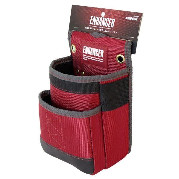 イトー BIGMAN ENHANCER 小型腰袋 2段 EH-20R H23cm×W9.5cm×D6cm 1個 : DIY FACTORY ONLINE SHOP - 通販 - Yahoo ...