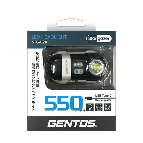 GENTOS ジェントス スターケ゛イサ゛ー 多機能小型ヘット゛ライト充電式 本体サイズ（約）:W72.1×H39.7×D39.6mm STG-02R : DIY FACTORY ONLINE ...