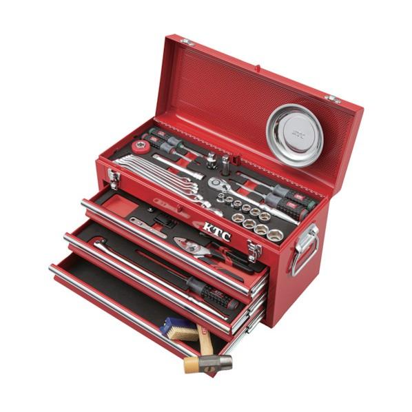 KTC 工具セット(チェストタイプ)[60点] レッド SK4600X : k09-10187 : DIY FACTORY ONLINE SHOP - 通販 - Yahoo!ショッピング