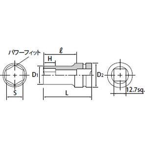 KTC 12.7sq.インパクトレンチ用ソケット(ディープ薄肉) 17mm BP4L-17T : k09-2639 : DIY FACTORY ONLINE SHOP - 通販 - Yahoo ...