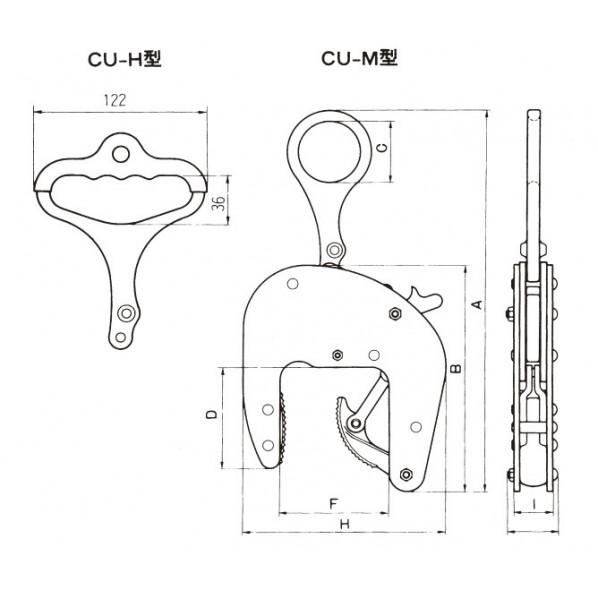 三木ネツレン CU-M型U字溝竪吊クランプ 1/2TON 0-40MM CU-M-1/2TON-40 : DIY FACTORY ONLINE SHOP - 通販 - Yahoo!ショッピング