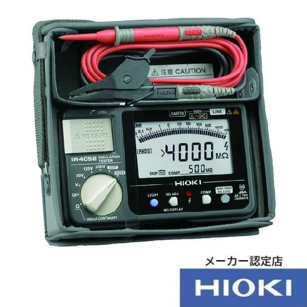 日置電機 HIOKI 5レンジ絶縁抵抗計 IR4052−10 校正証明書・トレサ付 178×171×64MM IR4052-10KOUSEISYO- : DIY FACTORY ONLINE ...