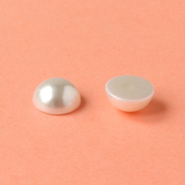 日本紐釦貿易(Nippon Chuko) 日本紐釦貿易 デコパール 丸 ホワイト 4mm×4mm×2mm KE824 25個 : DIY ...