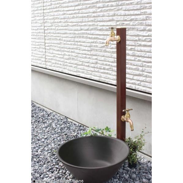 オンリーワンクラブ アクアルージュW ナチュラル(補助蛇口付) ダークパイン TK3-NAWDP : DIY FACTORY ONLINE SHOP - 通販 - Yahoo!ショッピング