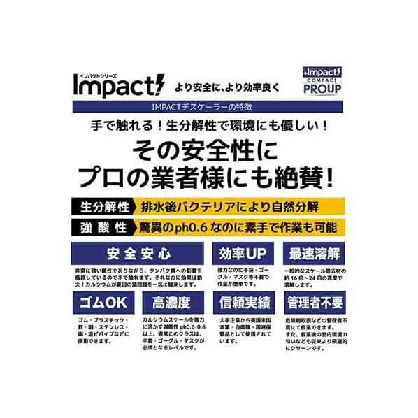 PROUP インパクトデスケーラー プレミア スプレータイプ 500ml 70×70×230mm IMP-DSP-500A : DIY FACTORY ONLINE SHOP - 通販 ...