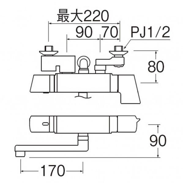 SANEI サーモシャワー混合栓 SK18121CT2-13 :s08-10218:DIY FACTORY ONLINE SHOP - 通販 - Yahoo!ショッピング