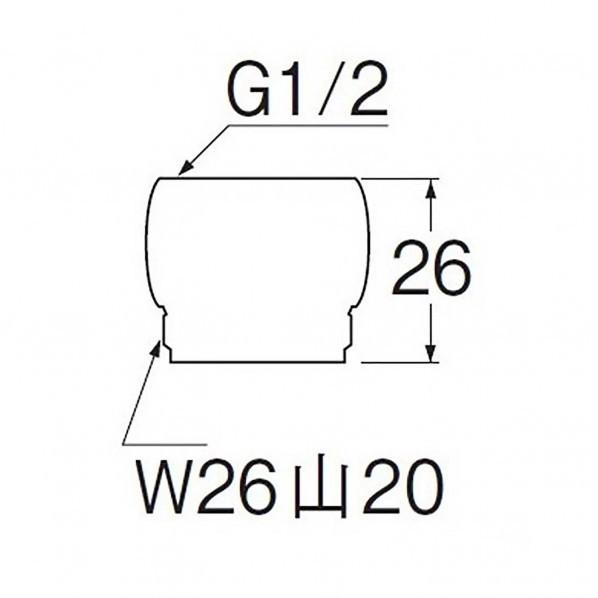 SANEI パイプアダプター G1/2ねじ用 PT35-25S : DIY FACTORY ONLINE SHOP - 通販 - Yahoo!ショッピング