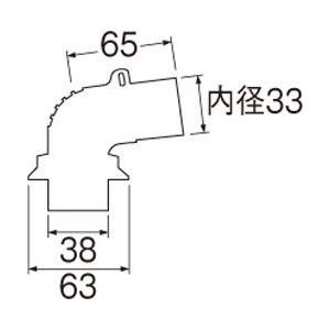 SANEI 洗濯機排水トラップエルボ H5540F :s08-9801:DIY FACTORY ONLINE SHOP - 通販 - Yahoo!ショッピング