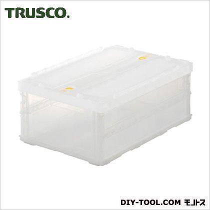 TRUSCO中山 トラスコ 薄型折りたたみコンテナスケル30Lロックフタ付透明 TM 528 x 364 67 mm TSK-C30B : DIY FACTORY ONLINE SHOP ...