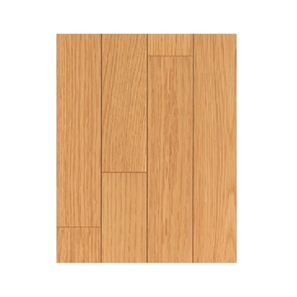 東洋テックス ダイナクティブフロアー JX オーク 横溝あり 床材 フローリング材 ライト 12×303×1818mm E771 6枚 ...