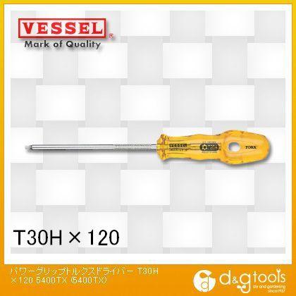 ベッセル パワーグリップトルクスドライバー T30H×120 B-5400TX(T30H×120) 1 : DIY FACTORY ...