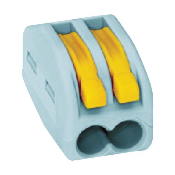 ワゴ WF−2より線・単線接続可能コネクタ2穴用10個入1PK WF-2BP 1PK :W21-0004:DIY FACTORY ONLINE SHOP - 通販 - Yahoo!ショッピング
