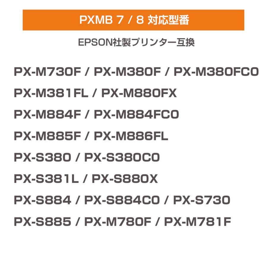 PXMB7 / PXMB8 エプソン EPSON メンテナンスボックス 互換 E6716 2個セット 廃インク吸収ボックス PX-M380F PX-M381FL PX-M880FX PX ...