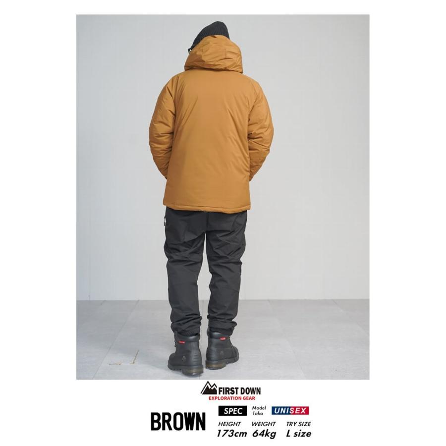 FIRST DOWN EX ファーストダウン メンズ オールウェザージャケット 中綿 撥水 防風 ストレッチ アウター ストリート ファッション 2023秋冬 新作 : DJドリームス ...