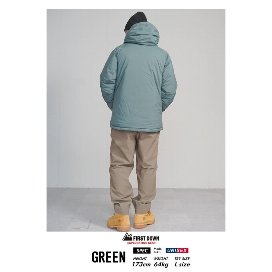 FIRST DOWN EX ファーストダウン メンズ オールウェザージャケット 中綿 撥水 防風 ストレッチ アウター ストリート ファッション 2023秋冬 新作 : DJドリームス ...