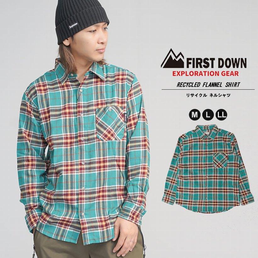 FIRST DOWN EX ファーストダウン メンズ ネルシャツ チェック柄 長袖シャツ ストリート ファッション 2023秋冬 新作 : DJドリームス - 通販 - Yahoo!ショッピング
