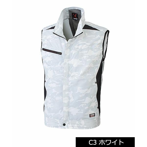 【サンエス】Kansaix空調風神服K1009 カモフラ空調ベスト単品空調服[夏用]山本寛斎 作業服 仕事着 猛暑対策 メンズ : 01009 : 作業服・ユニフォームのDKストア - 通販 ...