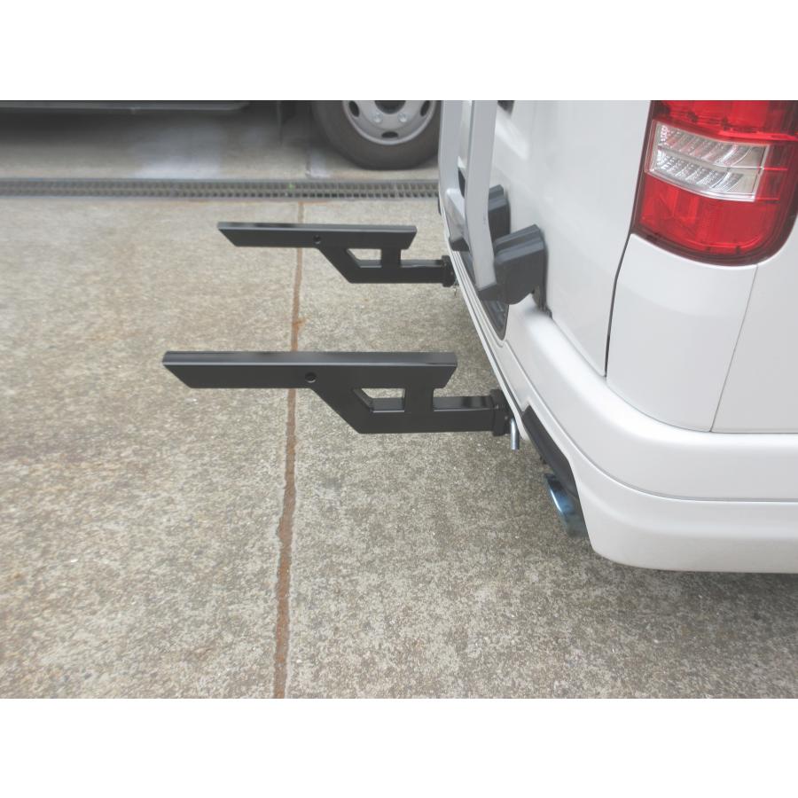 DMDヒッチ ハイエース200系TRDエアロ用 E級2本出しキャリア HE200-TRD3E-2 : DMD-Yahoo!ショップ - 通販 - Yahoo!ショッピング