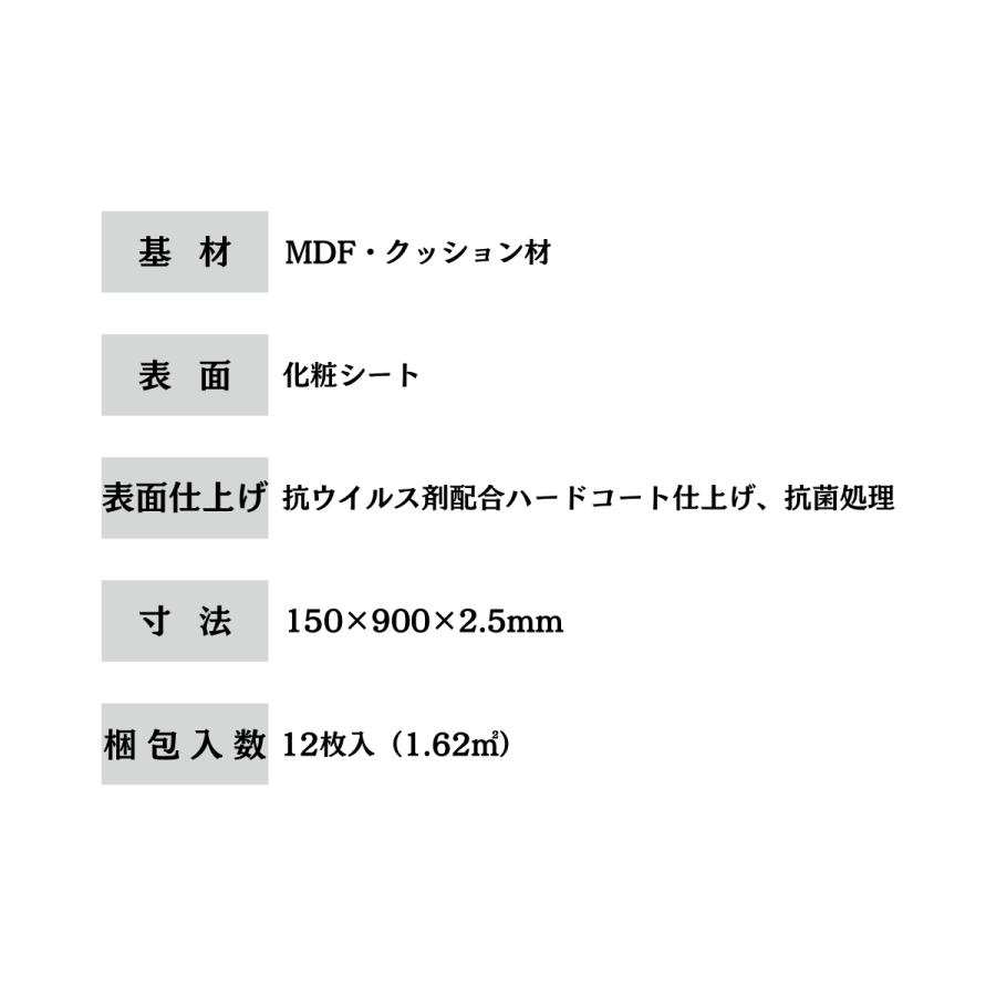 NODA ノダ カナエル リフォームフロア VC DIY 簡単施工 2.5mm 床材 リフォーム フローリング CRFS1V : DM建材市場 - 通販 - Yahoo!ショッピング