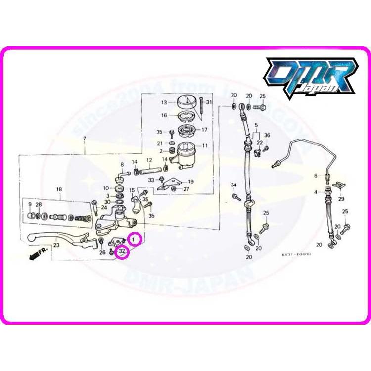 【新品】 フロントブレーキスイッチ NSR250R NS250R/F NS400R MC16 【MC18 MC21 MC28 NC19 MC11】 : DMR-Japan - 通販 ...
