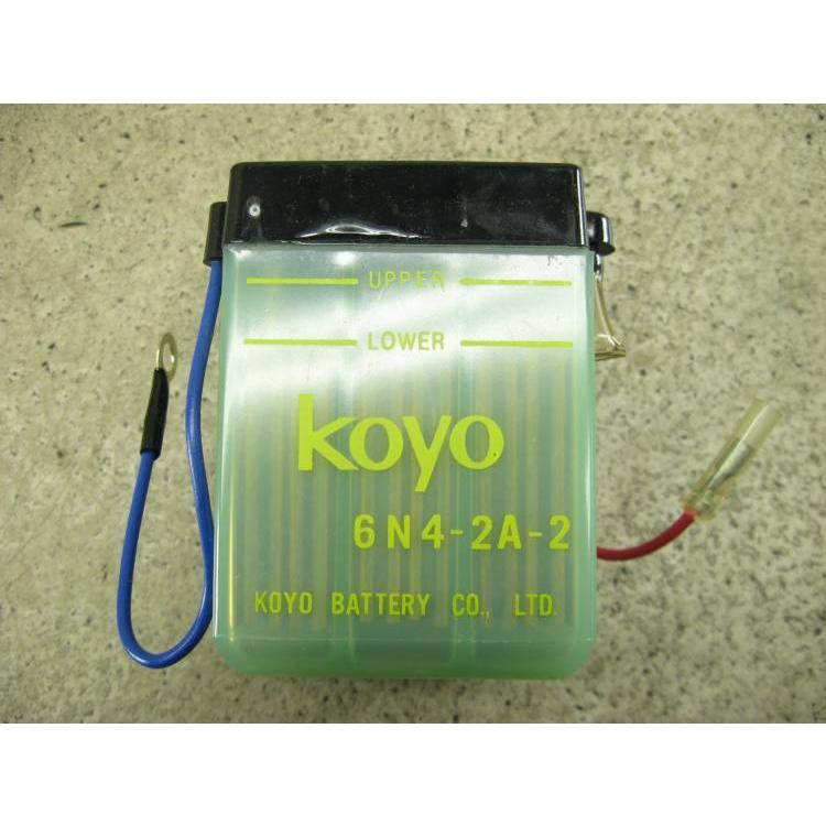 ★KOYO★ 6N4-2A-2 6V バッテリー 液無し BATTERY B.16 : DMR-Japan - 通販 - Yahoo!ショッピング