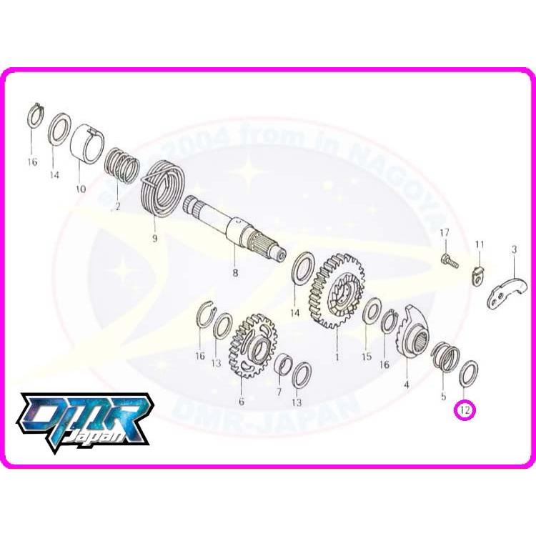 【新品】 ワッシャー (キックスピンドル) NSR250R MC16 MC18 MC21 MC28 : DMR-Japan - 通販 - Yahoo!ショッピング