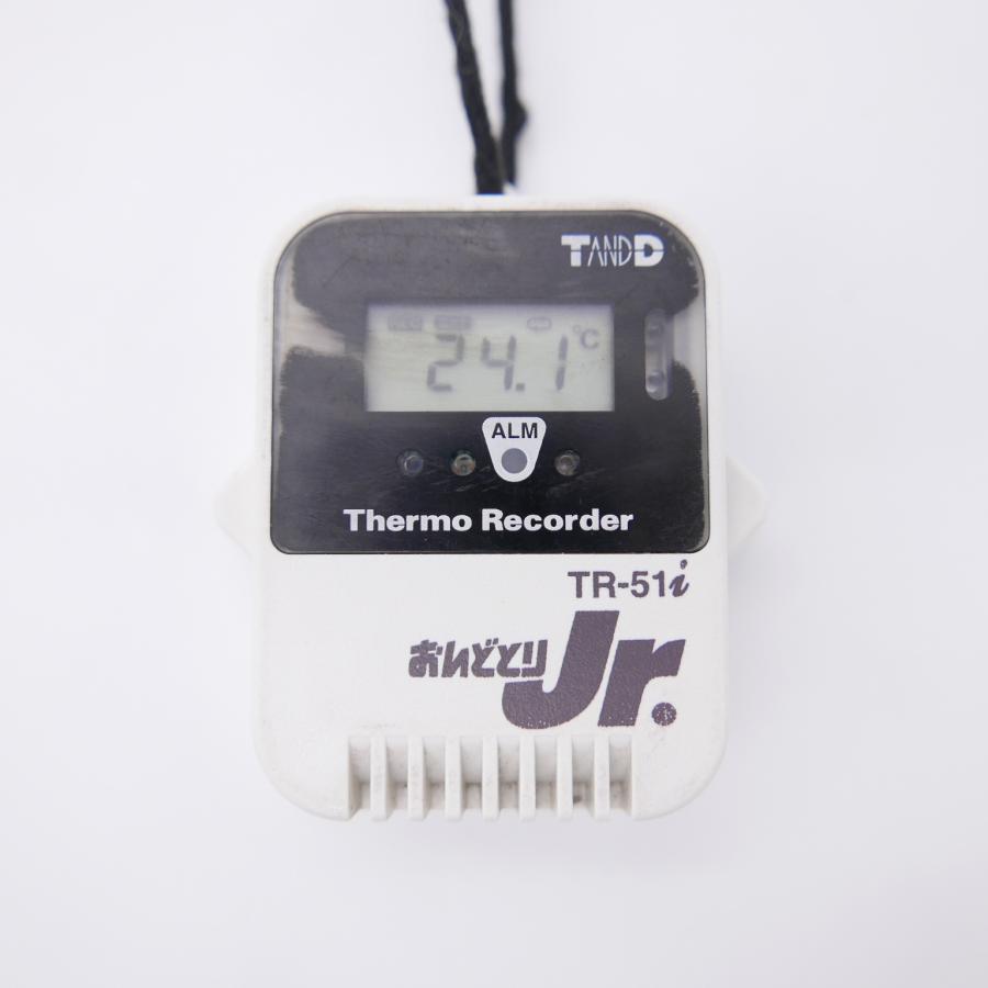 T&D ティアンドデイ おんどとりJr. 温度記録計 小型防水温度 データロガー TR-51i : DIVERSION ヤフーショップ - 通販 - Yahoo!ショッピング