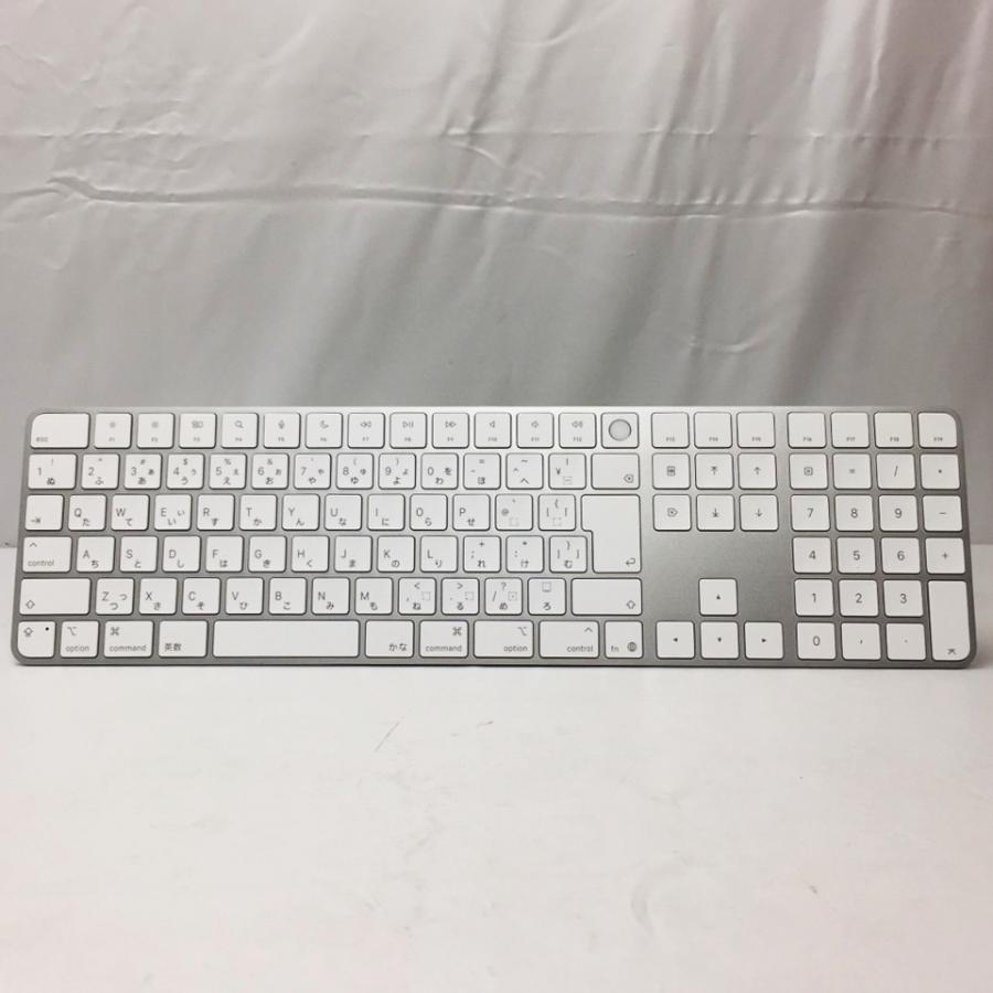 【中古】 Apple Magic Keyboard（テンキー付 Appleシリコン搭載Mac専用 Touch ID）(JIS) MXK73J ...