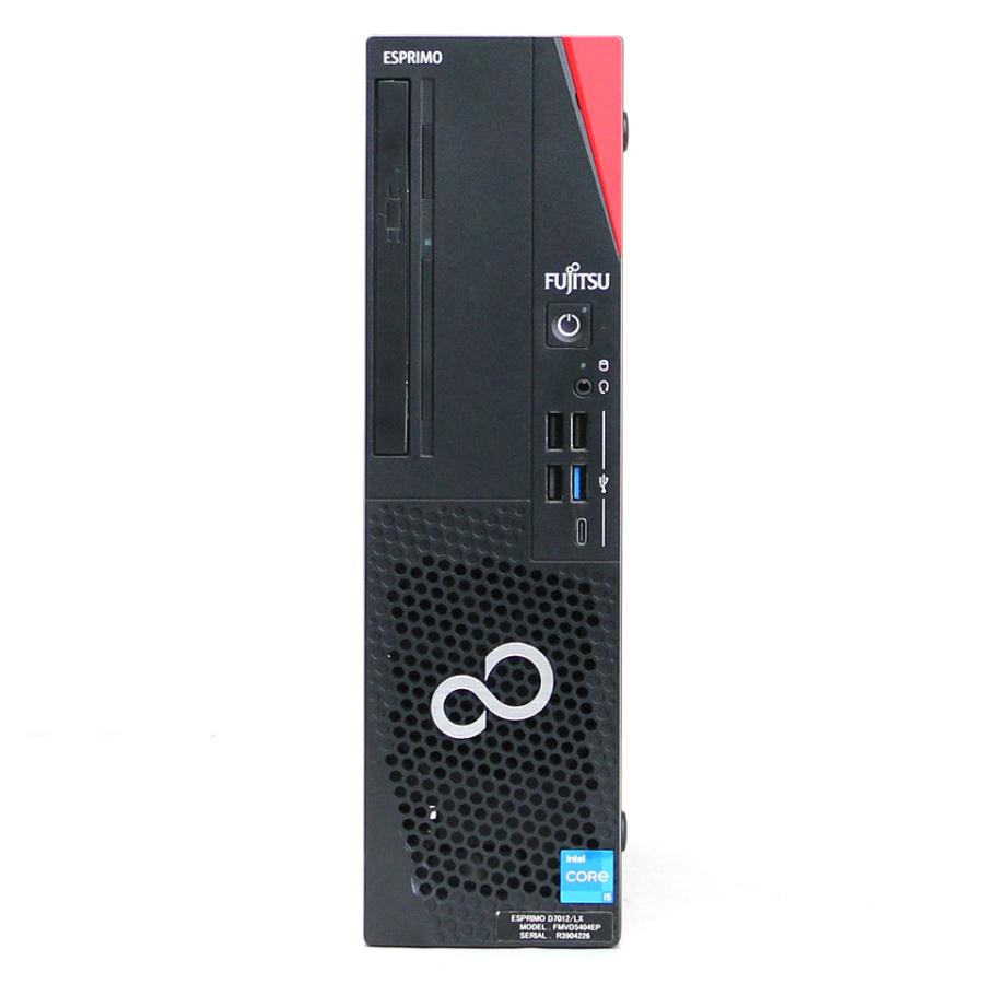 【中古】FUJITSU ESPRIMO D7012/LX デスクトップ /Windows11 Pro /Core i5 12500 /メモリ ...